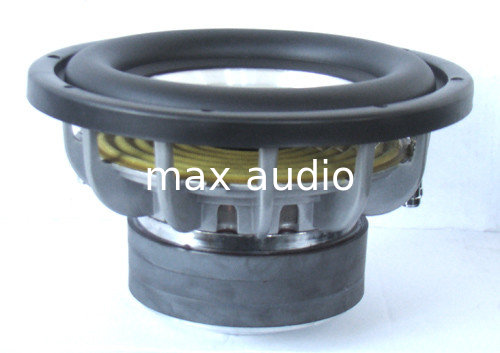 High Power 10" SPL Car Subwoofers With High Roll Rubber Surround