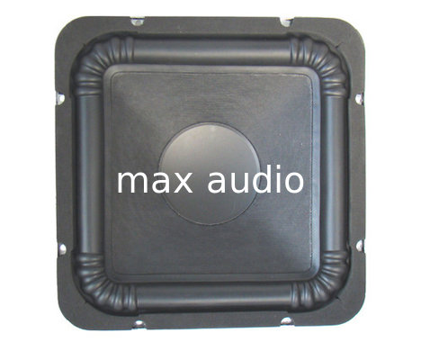 Square Competition Car Subwoofer , Woofer Car Speakers Pulp With Kevlar Cone