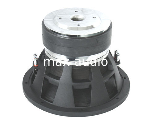 High Performance Car Subwoofers , Pro Audio Speakers In Car Aluminum Frame
