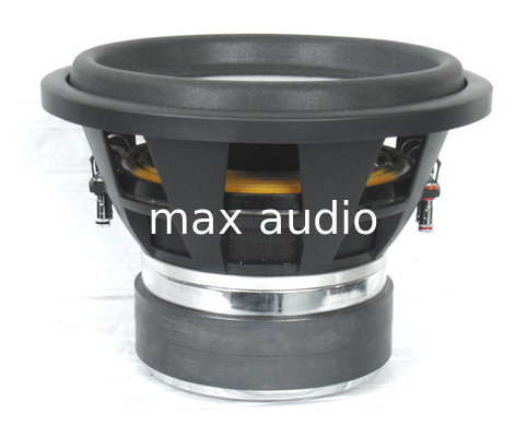 High Performance Car Subwoofers , Pro Audio Speakers In Car Aluminum Frame