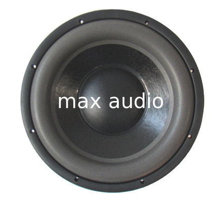 Non - Pressed Paper Cone SPL Car Subwoofers RMS800W 12" Die - Cast Aluminum Frame