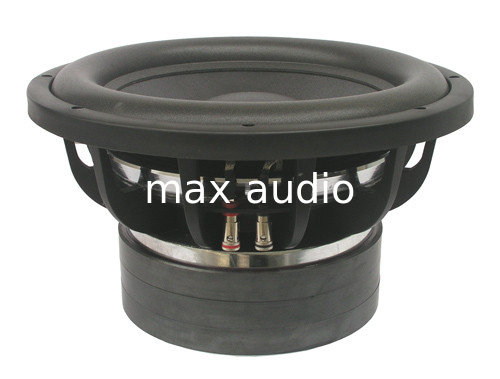 Chromed Washer Competition Car Subwoofers Foam Surround T - Yoke
