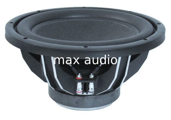 High Roll Foam Surround Small Powered Subwoofer For Car Rubber Gasket