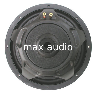 Black Metal Frame 12" Auto Audio Speakers 300W RMS With PP Injection Cone