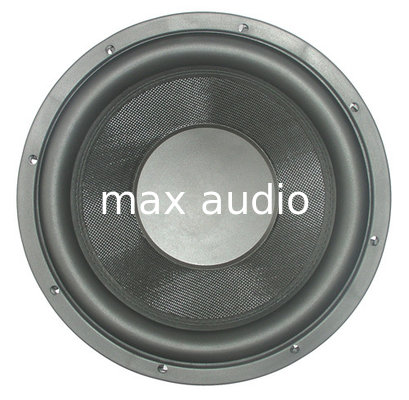 RMS8000W Powered Car Subwoofer With Black Metal Frame Kevlar Cone