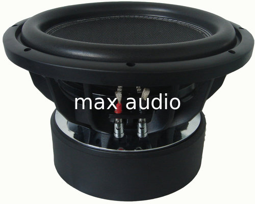 Deep bass High performance Competition Car Subwoofers , RMS 2000W 12 Inch  Subwoofer