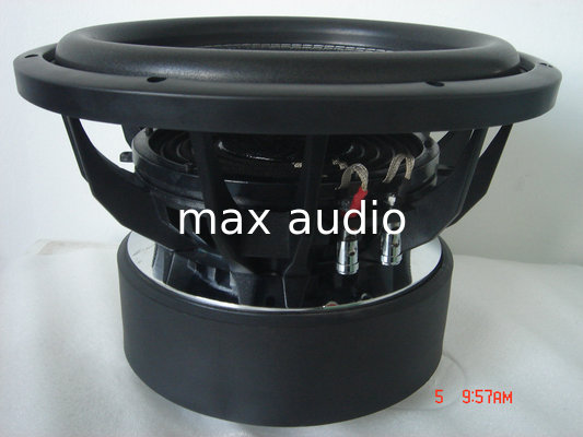 Deep bass High performance Competition Car Subwoofers , RMS 2000W 12 Inch  Subwoofer