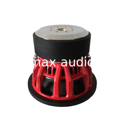 Deep bass engine powerful car subwoofer , competition car subwoofer, SPL subwoofer, big high roll foam surround