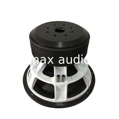 RMS 3000 Watts 4" flat Dual voice coil Real Kevlar cone Competition car powered subwoofer