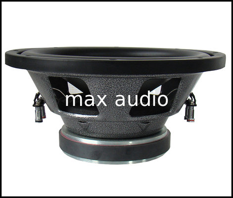 10 Inch High Power Powered Car Subwoofer Dual 2 OHM Non Pressed Paper