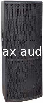 Dual 15 Inch Passive Pa Speakers, 3-way powerful professional audio speaker, stage speaker
