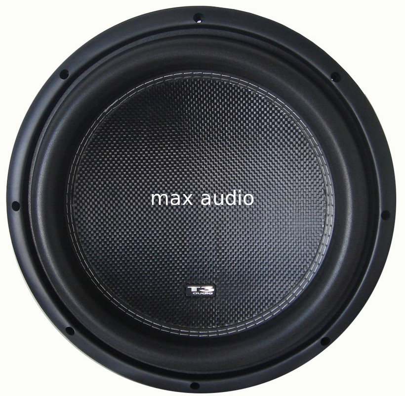 Deep bass High performance Competition Car Subwoofers , RMS 2000W 12 Inch  Subwoofer