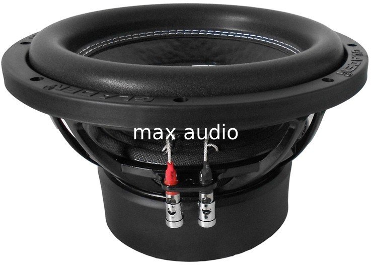 Non pressed paper Cone High Power speaker Deep bass , high SPL car subwoofer