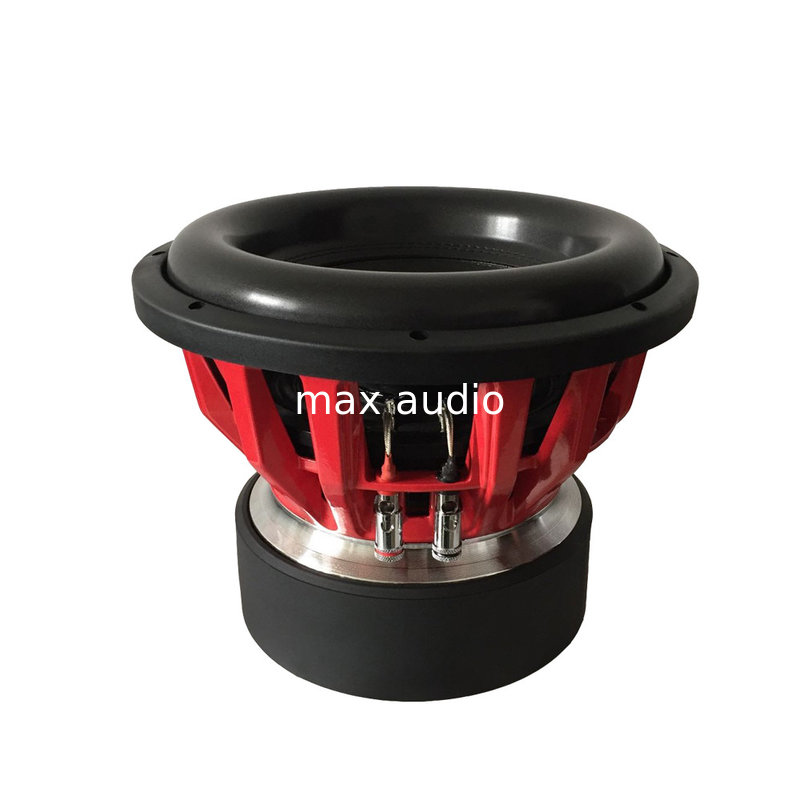 Deep bass engine powerful car subwoofer , competition car subwoofer, SPL subwoofer, big high roll foam surround