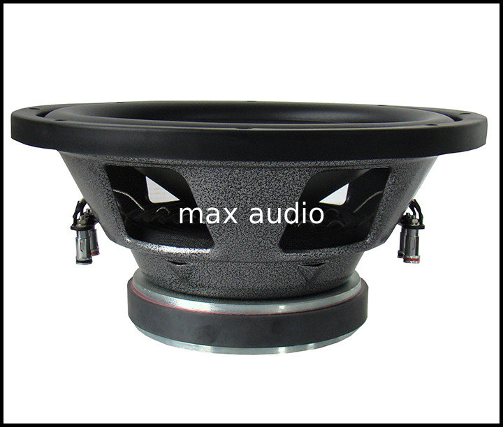 10 Inch High Power Powered Car Subwoofer Dual 2 OHM Non Pressed Paper