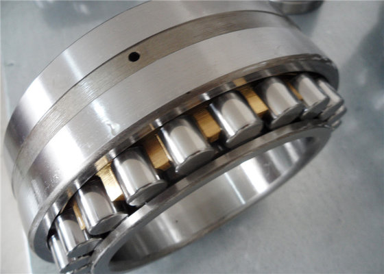 Chrome Steel Cylindrical Roller Bearing NN3021 For Locomotive , Low Friction
