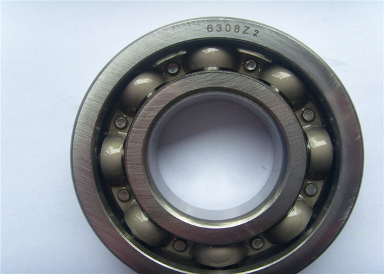 Single Row Open Deep Groove Ball Bearing 6204 P5 / P4 With Radial Load
