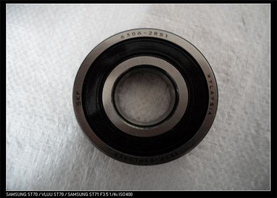 ABEC7 FAG Deep Groove Ball Bearing 6306 2RS1 With Steel Cage , High Speed