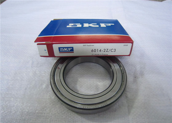 P2 Steel Deep Groove Ball Bearing 6014 2Z / C3 For Pump , High Speed