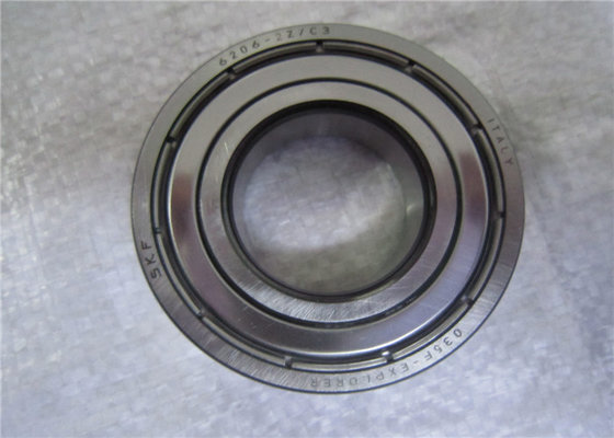 Shielded Deep Groove Sealed Ball Bearing 6206-2Z C3 With Locating Snap Rings
