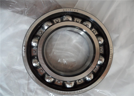 Sealed  Deep Groove Ball Bearing 6213 C3 ABEC1 For Radial And Axial Load
