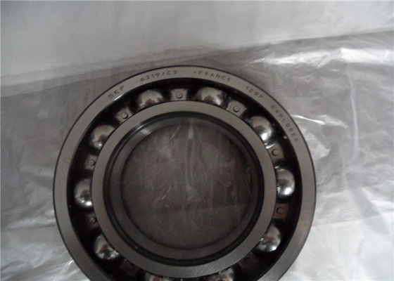 Stainless Steel Single Row Deep Groove Ball Bearing 6219 C3 For Motorcycle