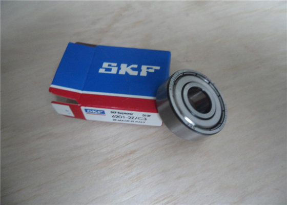 Motor Single Row Deep Groove Ball Bearing 6201-2Z C3 With Double Metal Seal