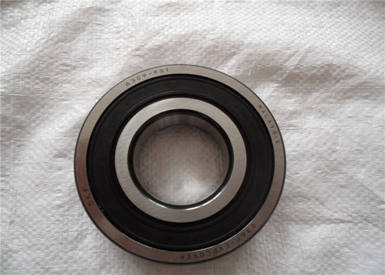 Rodamiento de bolitas miniatura del surco profundo ABEC1 con el reborde 6204-2RS para minar