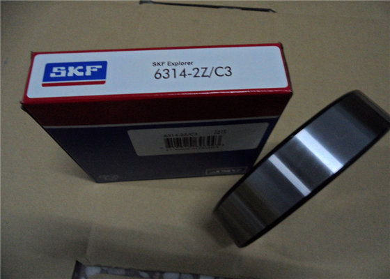 NSK Single Row Deep Groove Ball Bearing 6307-ZZ With ZZ Seal , Chrome Steel