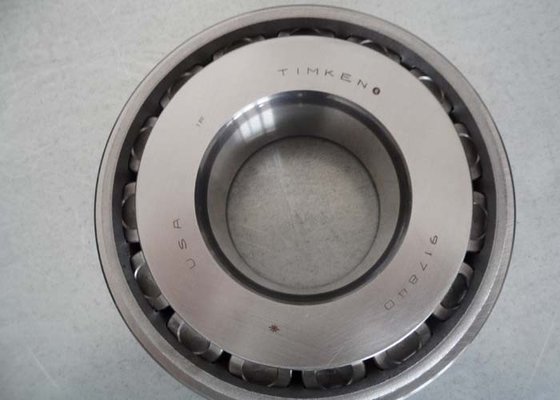 Rodamiento de rodillos de cobre amarillo del acerocromo de la jaula ABEC1 con la carga radial/axial