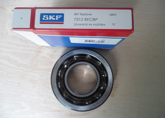 Rodamiento de bolitas angular axial del contacto de la carga C3 7312BECBP con ABEC1 para el camión