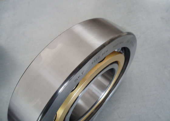 Acerocromo angular de Bem del rodamiento de bolitas del contacto de la jaula de cobre amarillo 7322 para automotriz