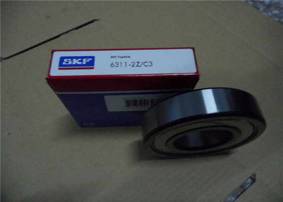 ABEC9 Open Deep Groove Ball Bearing 6311-2Z C3 With Low Vibration