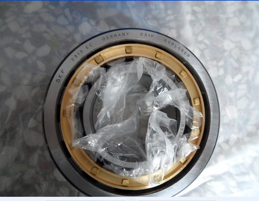Chrome Steel Single Row Cylindrical Roller Bearing NU2313ECML , Brass Cage