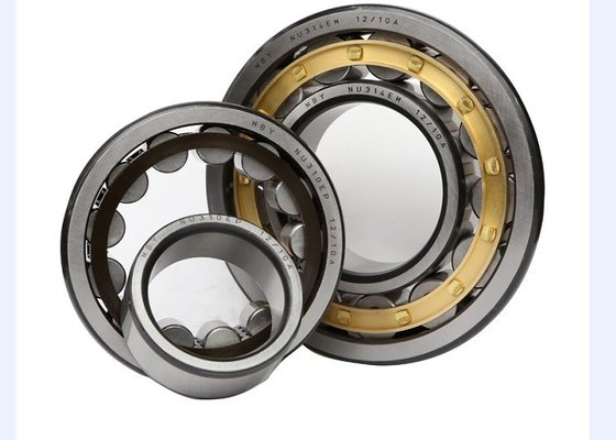 Chrome Steel Single Row Cylindrical Roller Bearing NU2313ECML , Brass Cage