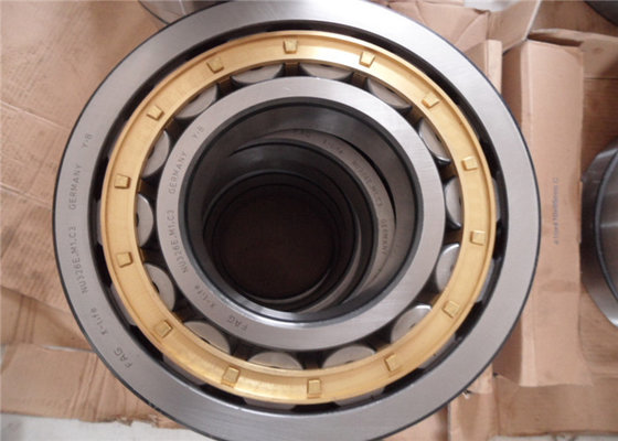 Shaft C2 Cylindrical Axial Load Bearing NU20 , Metal Cage And Single Row