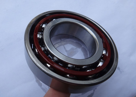 Single Row V3 Angular Contact Ball Bearing ABEC7 For Machine , Chrome Steel