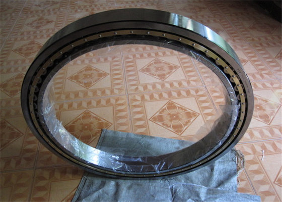 Chrome Steel Cylindrical Roller Bearing NU 28/670 MA Brass Cage For Crusher Machine