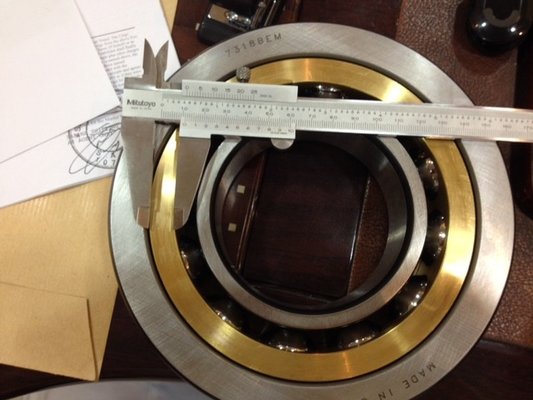 Chrome Steel Angular Contact Ball Bearing 7318 BEM For Automotive / Truck