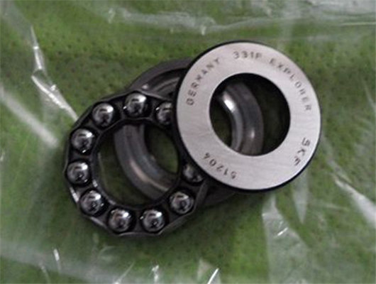 Chrome Steel Thrust Ball Bearing 51101 / 51101M With Open Seals Type