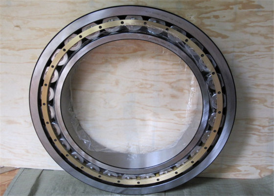 Chrome Steel Cylindrical Roller Bearing Single Row With 507Kn Dynamic Load Rating