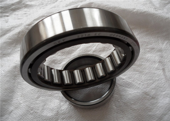 Chrome Steel NU2218ECP Cylindrical Roller Bearing Single Row With Brass Cage
