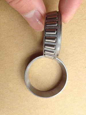 Chrome Steel Taper Roller Bearing 32905 High Precision With Steel Cage