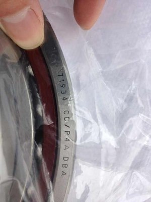 Chrome Steel Angular Contact Ball Bearing High Precision For Construction Machine