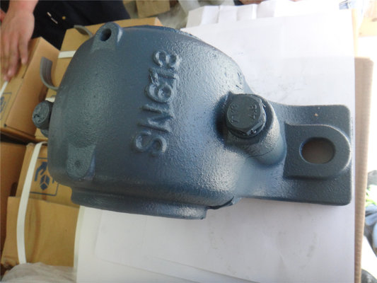 Altos soportes del cojinete del bloque de almohada del llano del OEM de la carga, transporte esférico SN509 para minar