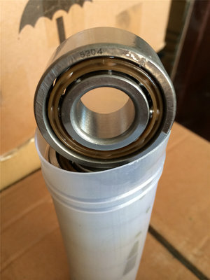 P4 Prcision Double Row Angular Contact Ball Bearing 5204 For Paper Making Machine