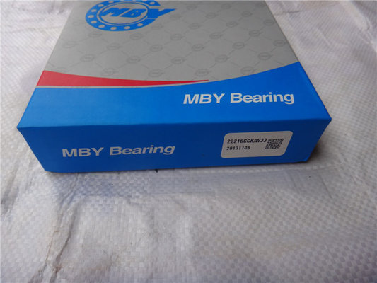 W33 Spherical Roller Bearing ABEC1 / ABEC3 For Mining Machine 22216 CCK