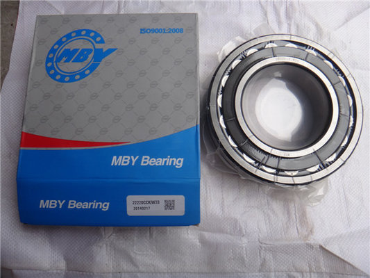 Rolling Mill Spherical Roller Bearings 22220 CCK / W33 Assembled In Plummer Block