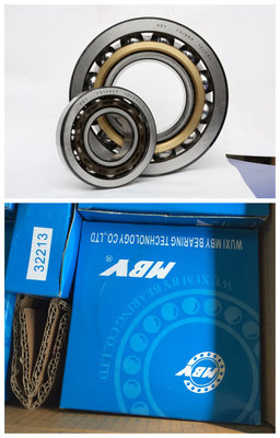 Acerocromo angular de Bem del rodamiento de bolitas del contacto de la jaula de cobre amarillo 7322 para automotriz