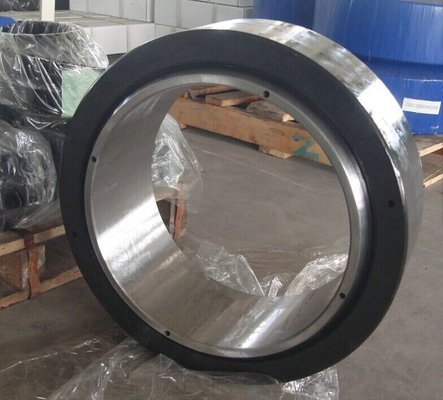 Jaula de nylon esférica radial GCr15 del rodamiento de rodillos de las cargas pesadas GE15ES GE15ES2RS GE16ES GE16ES2RS